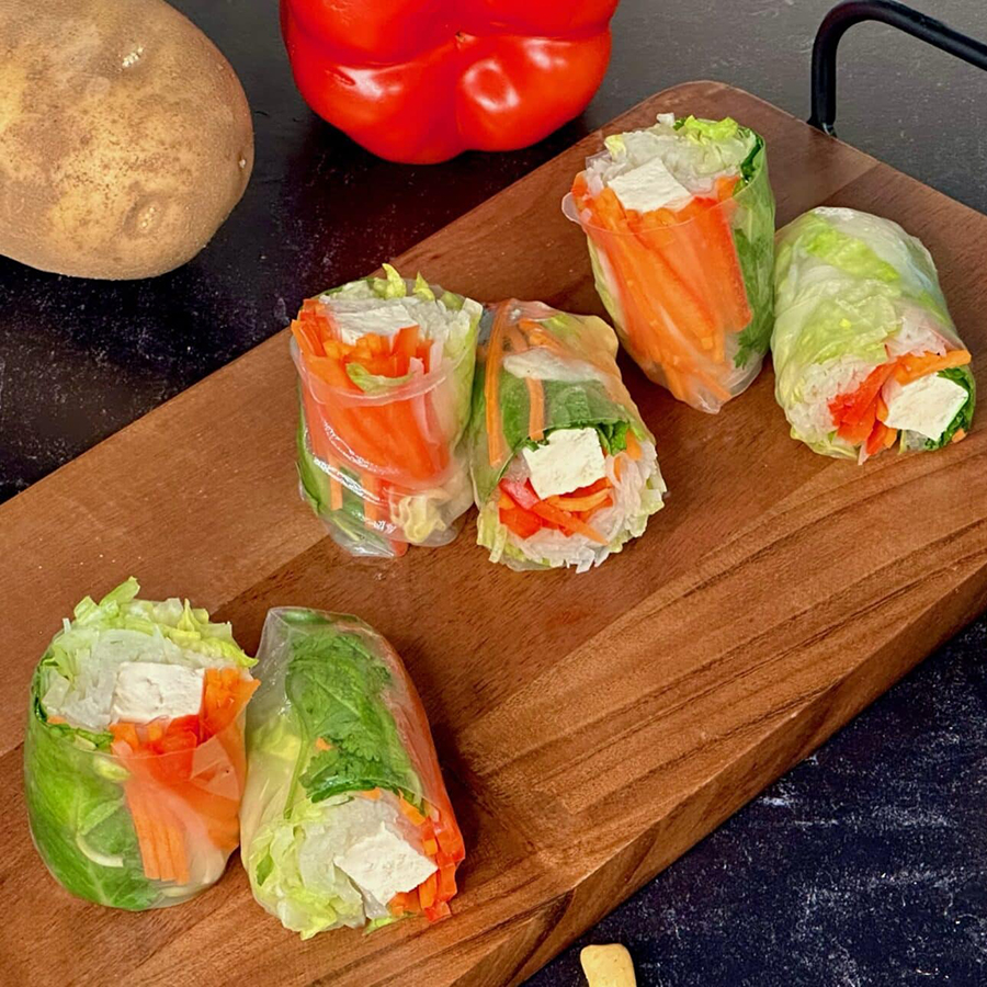 Garden Potato Spring Roll - Potatoes USA - Philippines