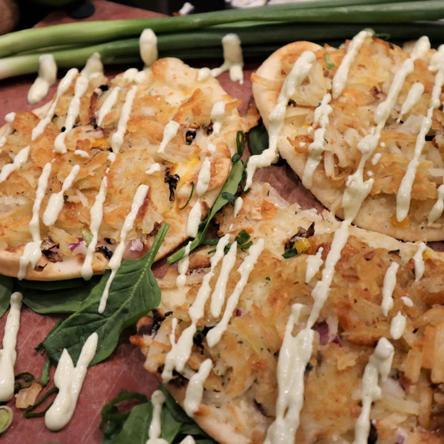 Loaded Potato Flatbread - Potatoes USA - Philippines
