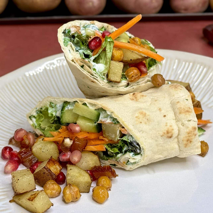 Moroccan-Inspired Potato Wrap - Potatoes USA - Philippines