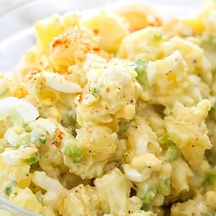 Traditional Potato Salad with Sea Salt and Mustard - Potatoes USA ...