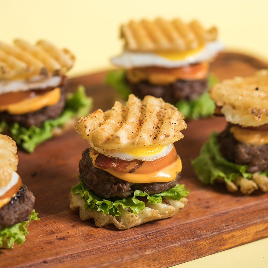 Potato Waffle Slider - Potatoes USA - Philippines