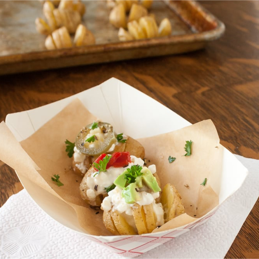 Protein Mini Potato Fans - Potatoes USA - Philippines