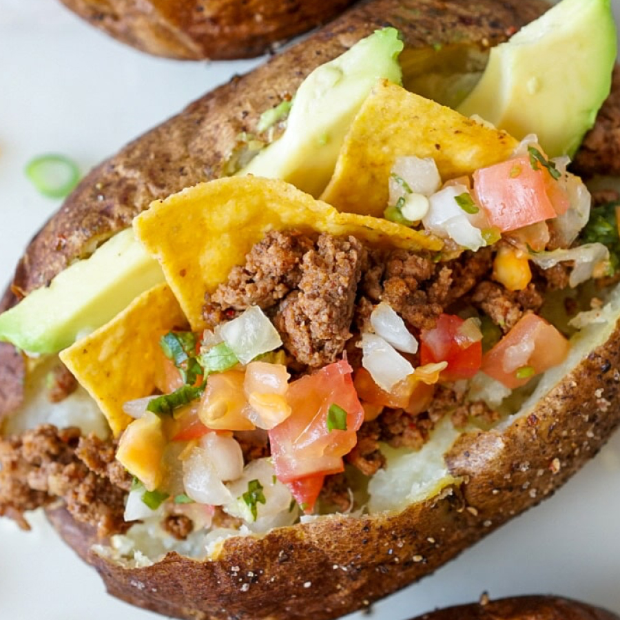 Taco Baked Potato - Potatoes USA - Philippines